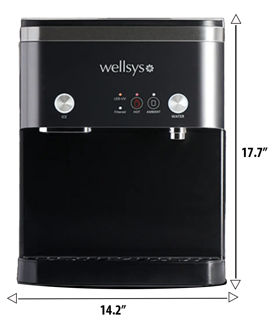 Cleartide C125i Countertop: Premium Water & Chewable Ice in Boston